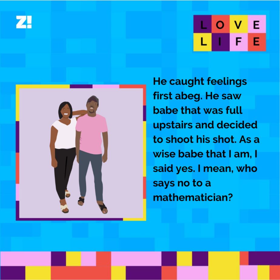 Love Life: 2go and Mathematics Brought Us Together | Zikoko!