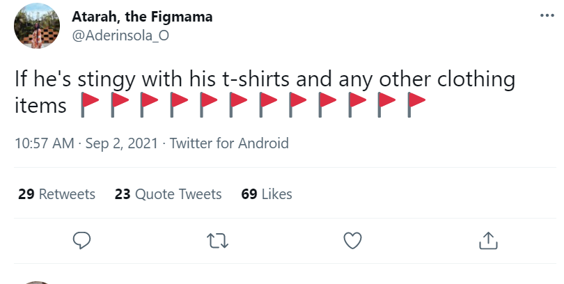 23 Of The Funniest Tweets About Red Flags | Zikoko!