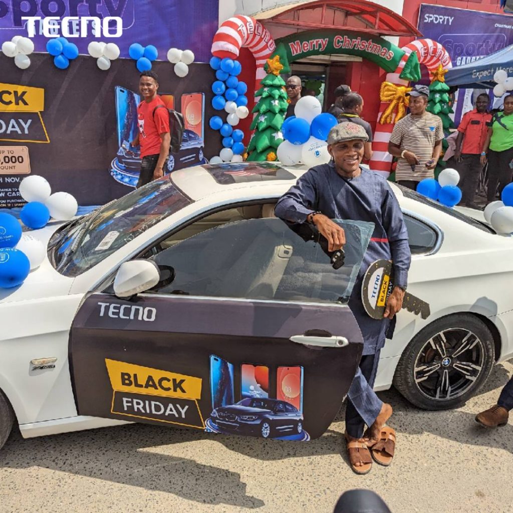 TECNO Rewards Lucky Winner of the TECNO Black Friday Promo With a Brand ...