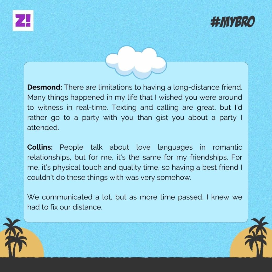 We've Been Friends For Six Years But Only Met Last Year — Desmond and ...