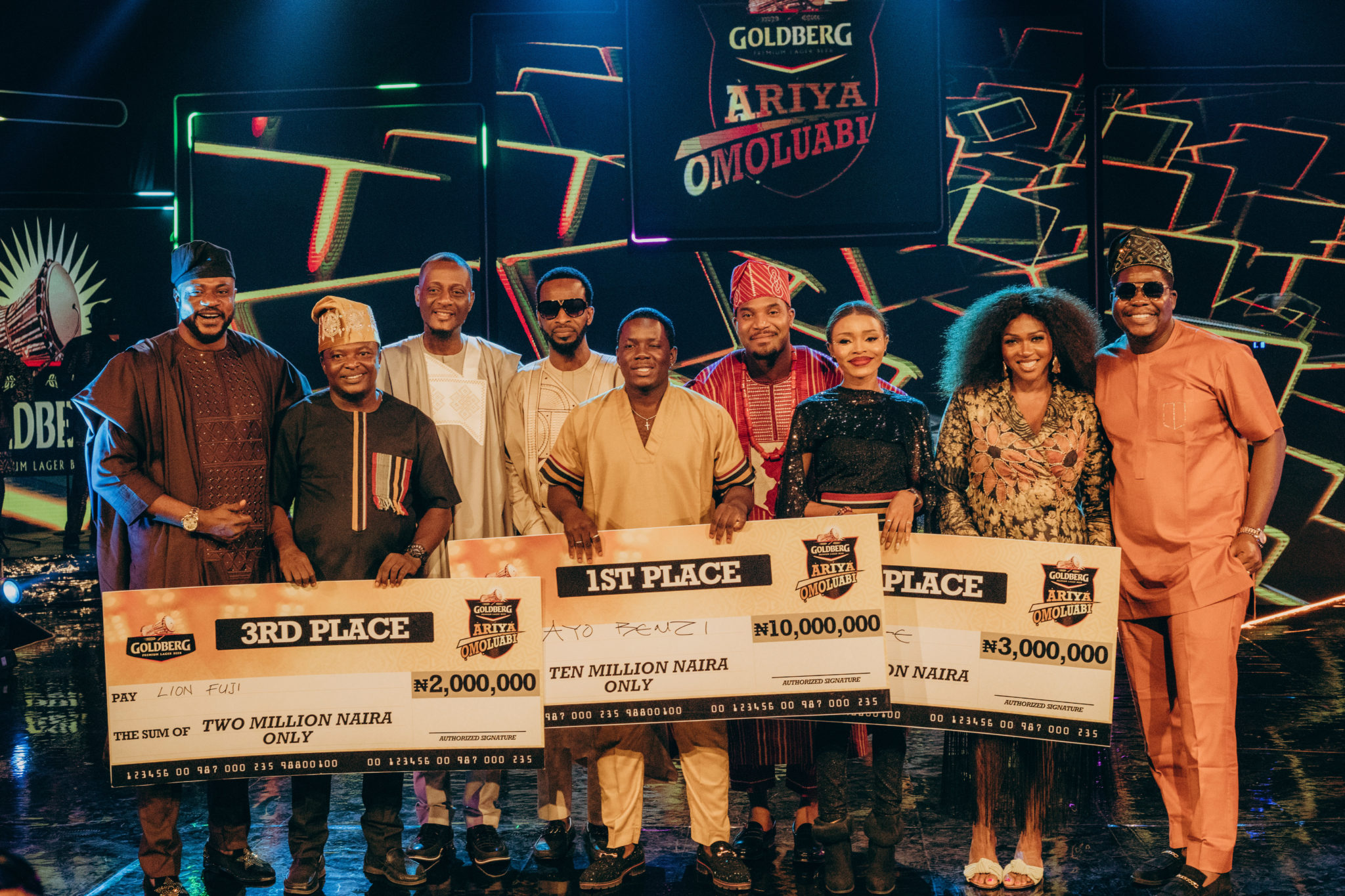 Ayo Benson Emerges Winner of Goldberg’s Ariya Omoluabi Music Talent Show