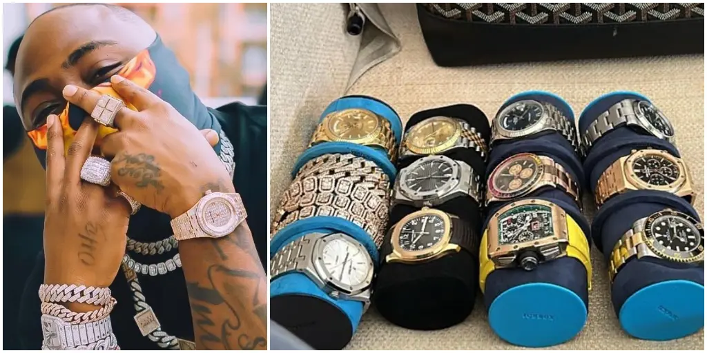 A Look Inside Davido’s ₦1 Billion Wristwatch Collection | Zikoko!