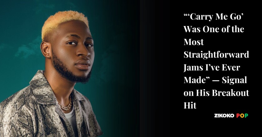 Carry Me Go’ Was One of the Most Straightforward Jams I’ve Ever Made”