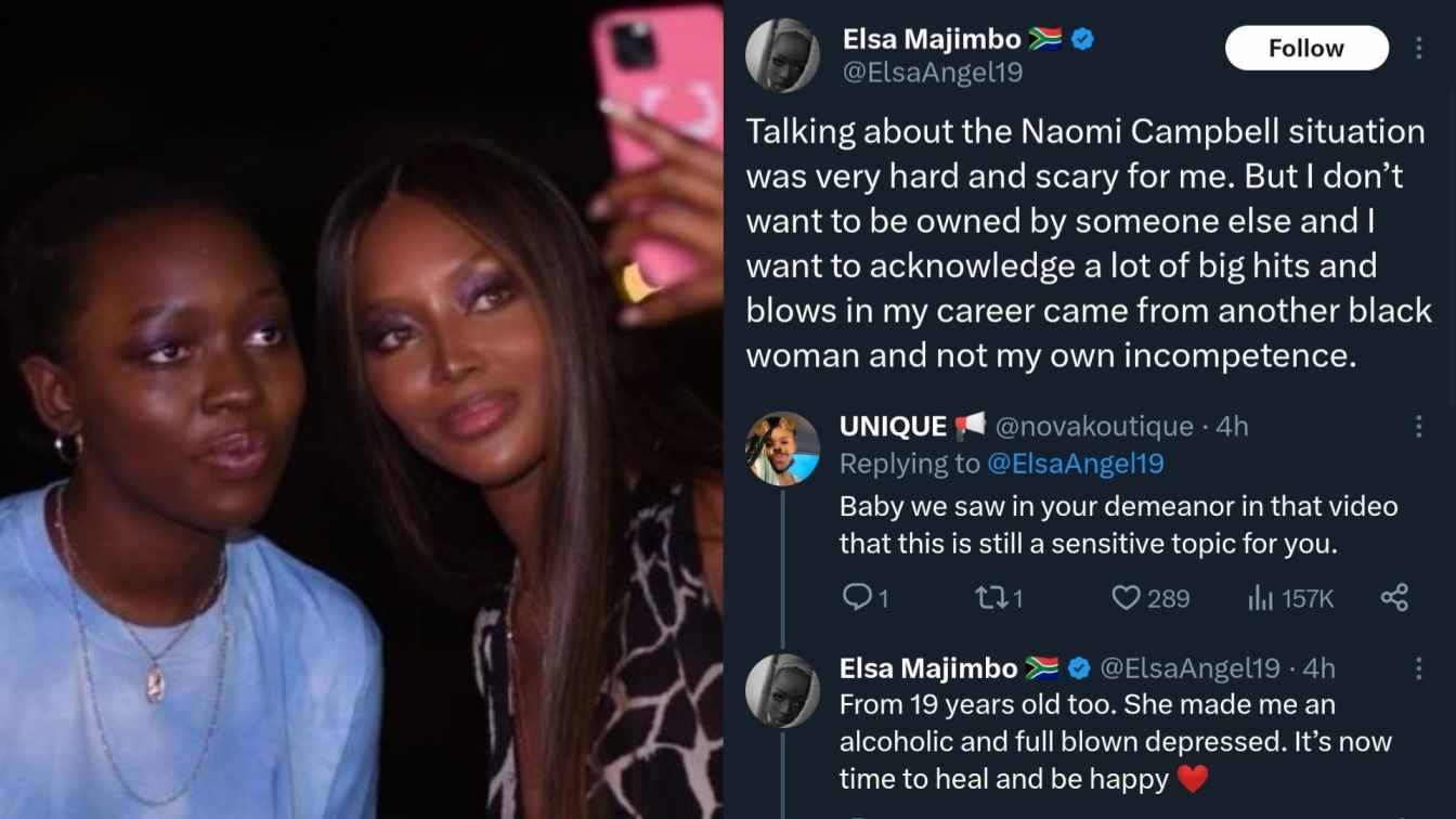 What Happened Between Elsa Majimbo and Naomi Campbell?