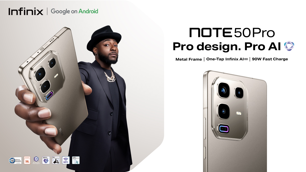Inside the Infinix Note 50’s Smart AI Features — Now Voiced by Davido!