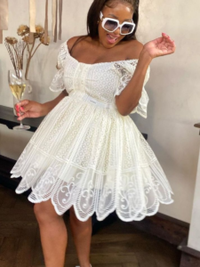 25 Beautiful White Lace Styles You’ll Run to Show Your Tailor