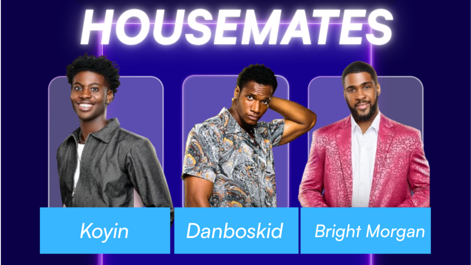 Big Brother Naija 2025: Meet All the Male Housemates