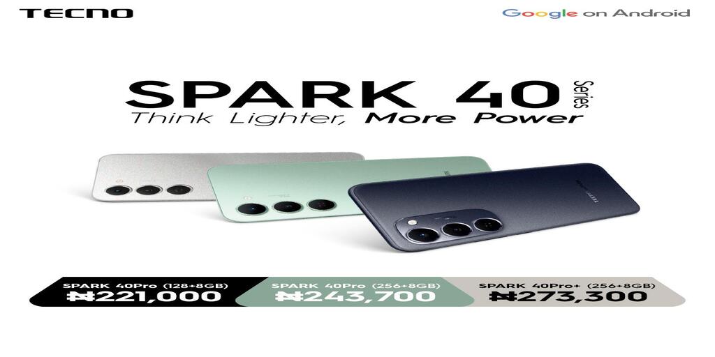 Meet the TECNO SPARK 40: An Embodiment of Power and Style