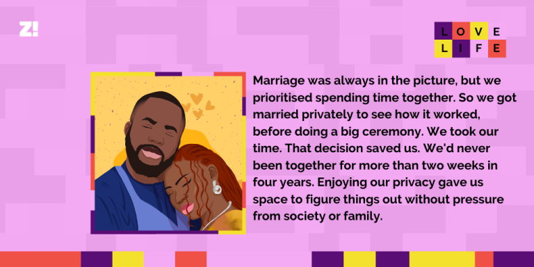 Love Life: We Kept Our Marriage Private for a Year to Avoid Pressure ...